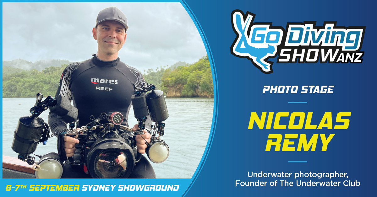 Sydney Dive Show Speakers & Schedule | Go Diving Show | ANZ - UK - USA